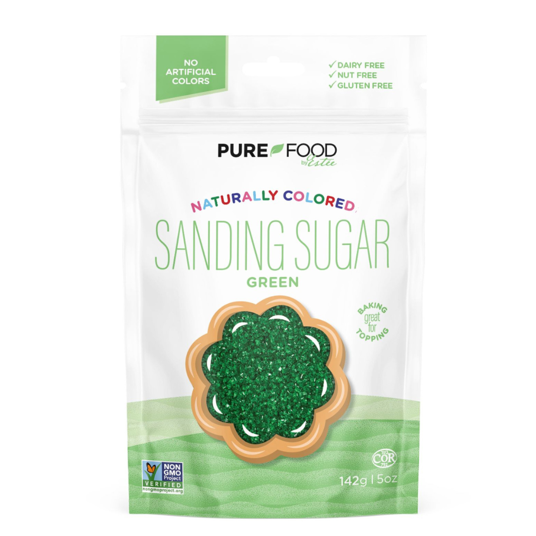 Buy Sanding Sugar | Green, Blue & Pink Sanding Sugar - Pure Food by Estee